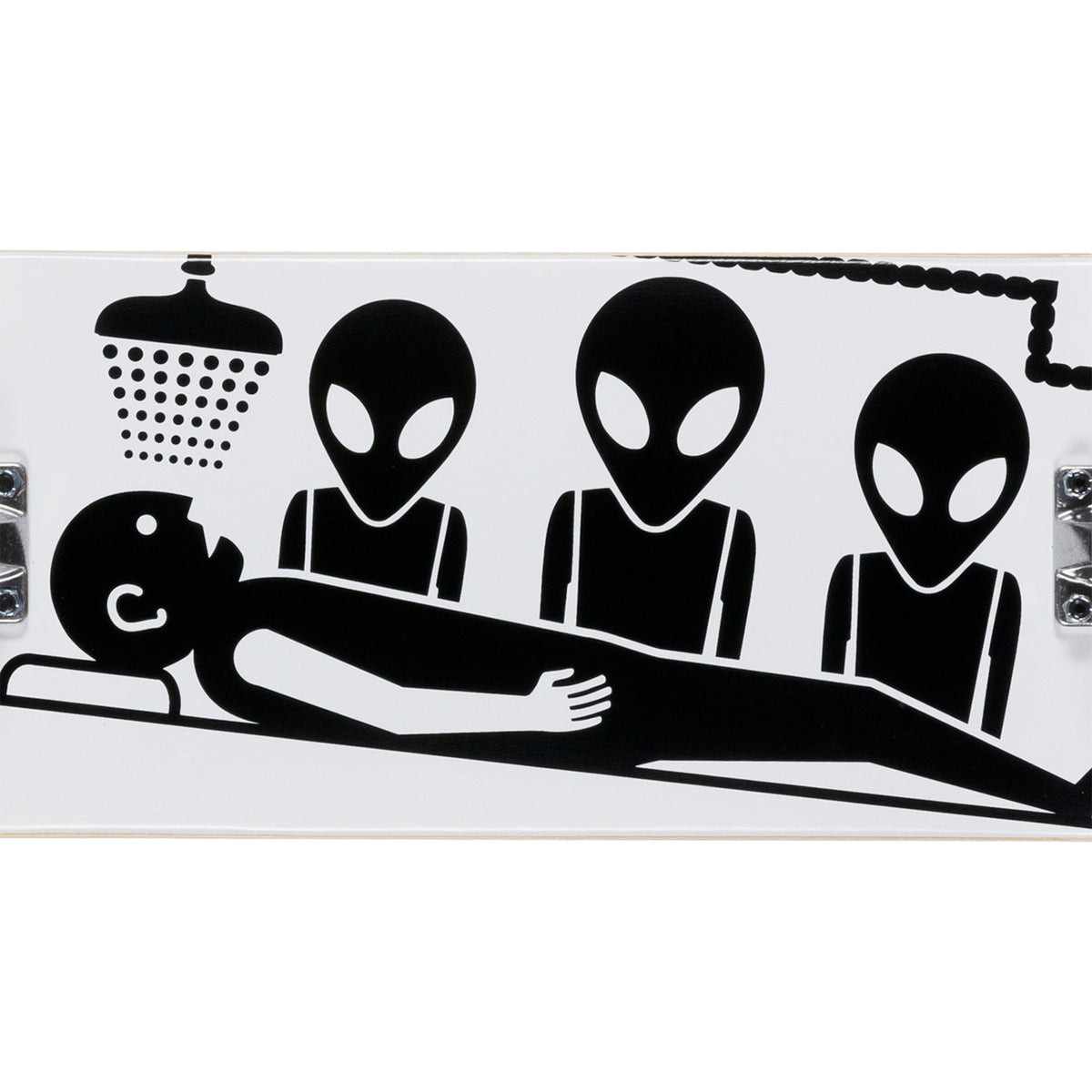 ALIEN WORKSHOP COMPLETE SKATEBOARD ABDUCTION WHITE | 7.75" - – Urban Wheelz