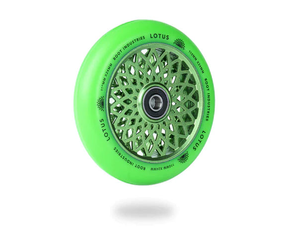 Root Industries Lotus Wheels 110mm | Green – Urban Wheelz